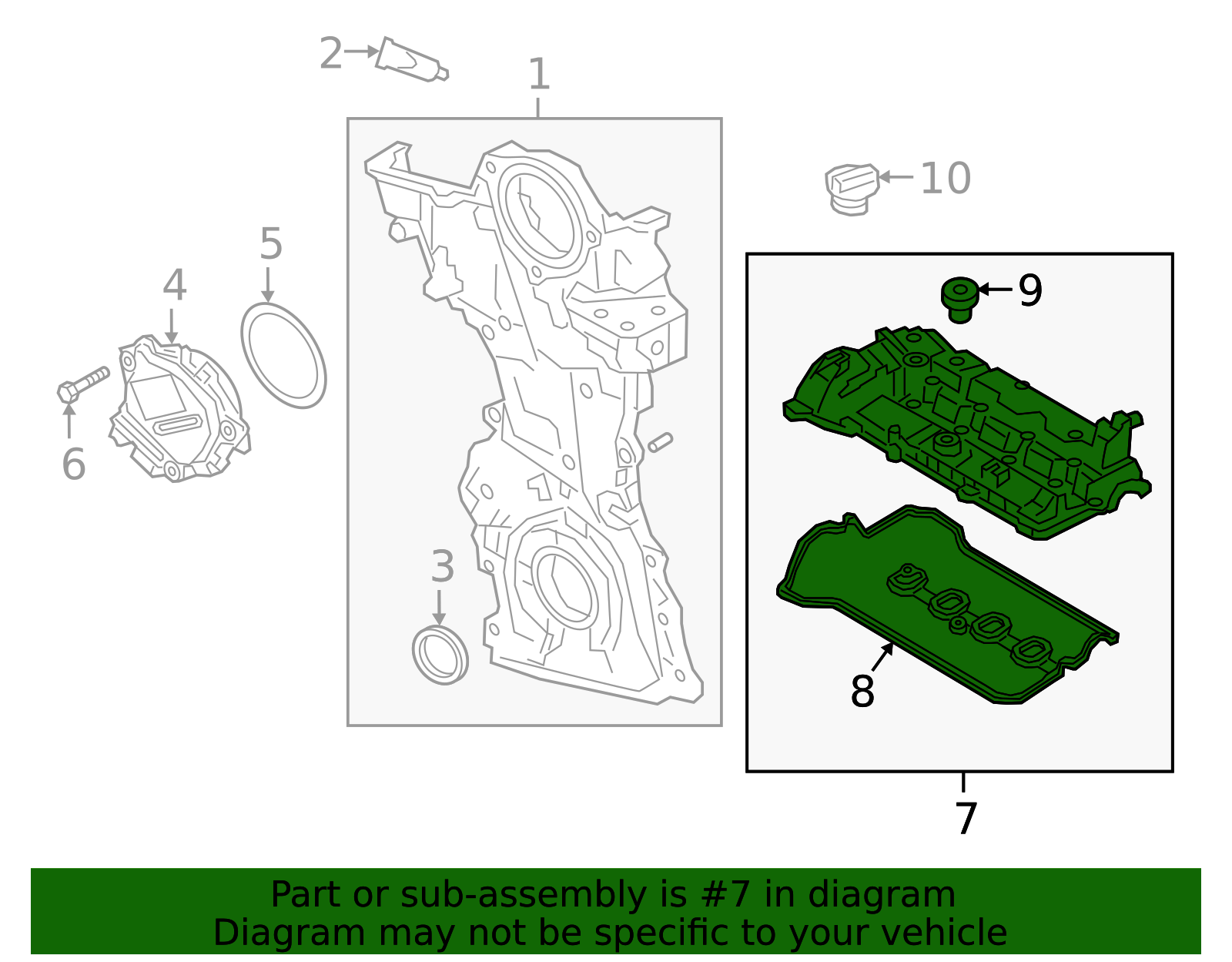 2018-2025 Mazda Valve Cover PYFA-10-210A | RealMazdaParts.com