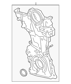 PYFA-10-500A - 2017-2024 Mazda - Front Cover | Mazda Parts Factor