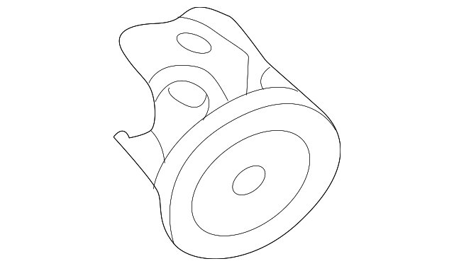 28533-5EA7D - Reverse Sensor Retainer Plate 2022-2025 Nissan Versa ...