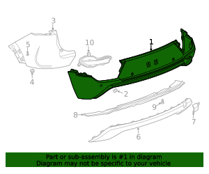 42898589 - F Fascia 2024-2025 Chevrolet Trailblazer | GM Parts Warehouse