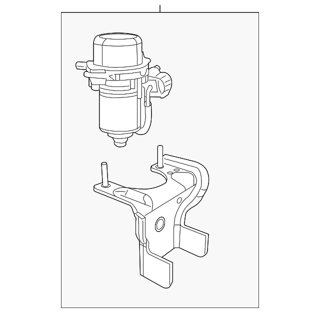 68498123aa - Glove Box Door Dampener - 2019 2020 Ram 3500 | Mopar Parts ...