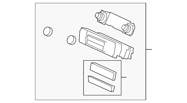 79500-SVA-C02ZA - Dash Control Unit 2008-2011 Honda Civic | Honda Parts ...