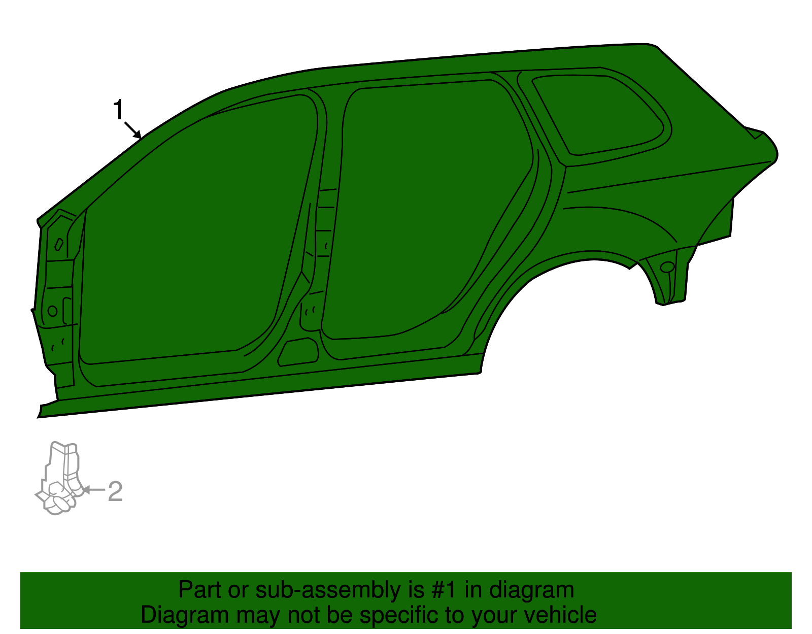 1K9-809-605 - Uniside Panel 2009-2014 Volkswagen Jetta | Piazza ...