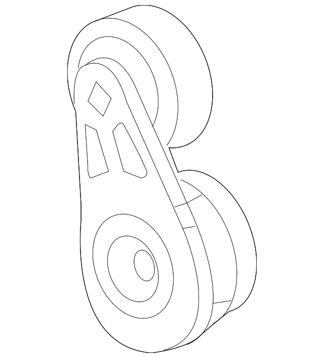 2019-2025 GM Belt Tensioner 55516895 | Shop Matick Buick GMC