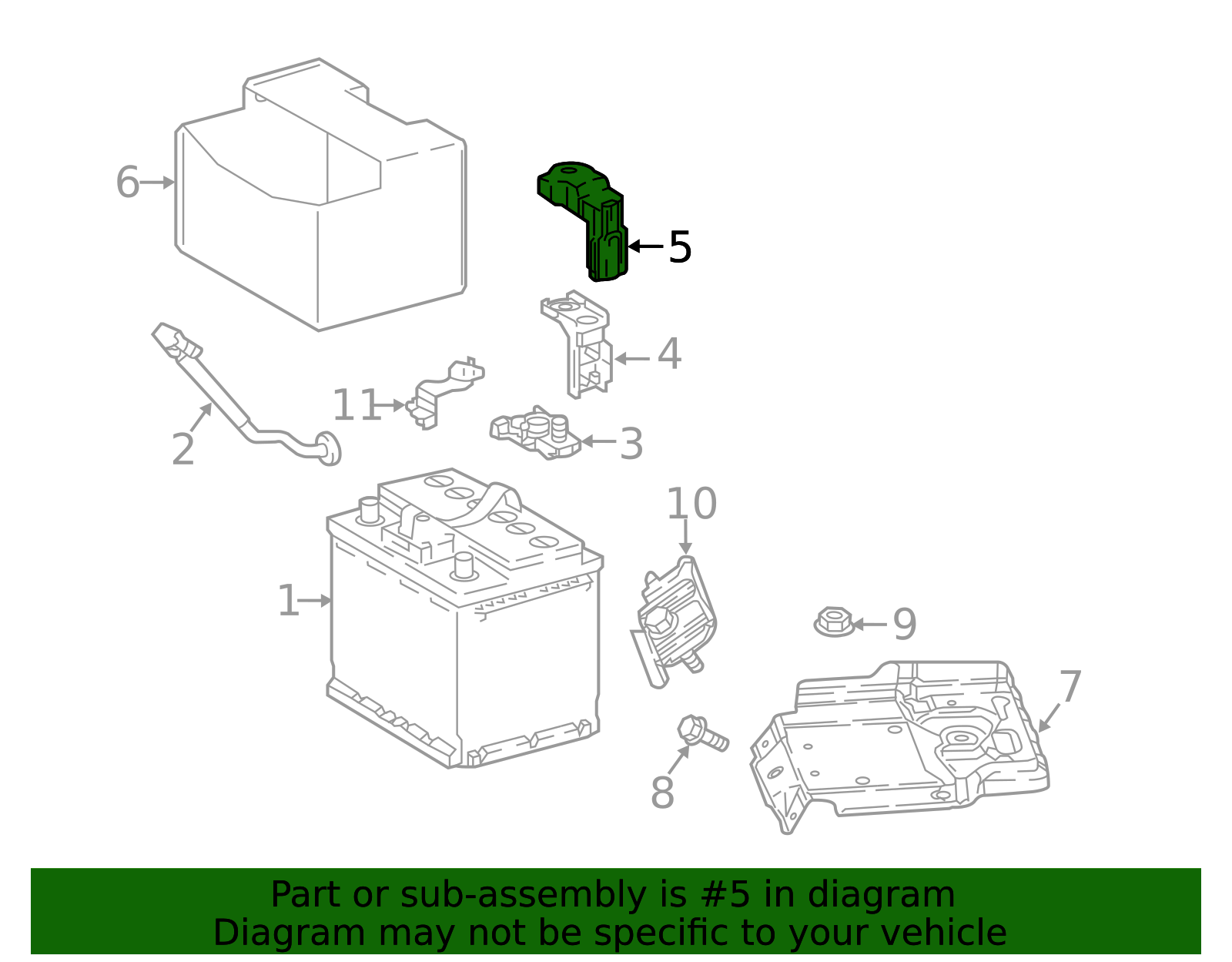 82821-52320 - 2018-2019 Toyota Prius C - Fusible Link Cover | Toyota ...
