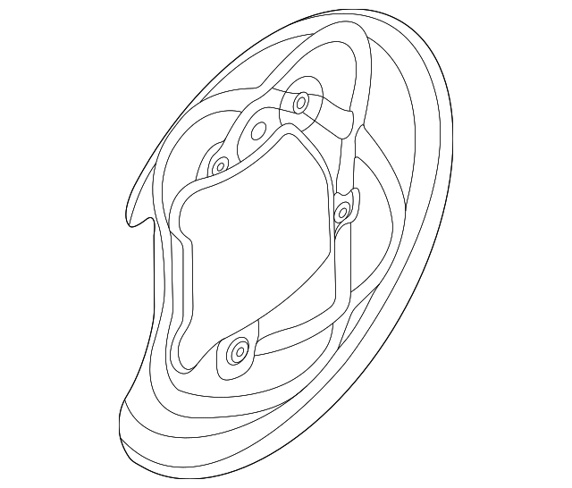 80A-615-612-B - Audi Splash Shield 2018-2025 Audi | Performance Auto Parts