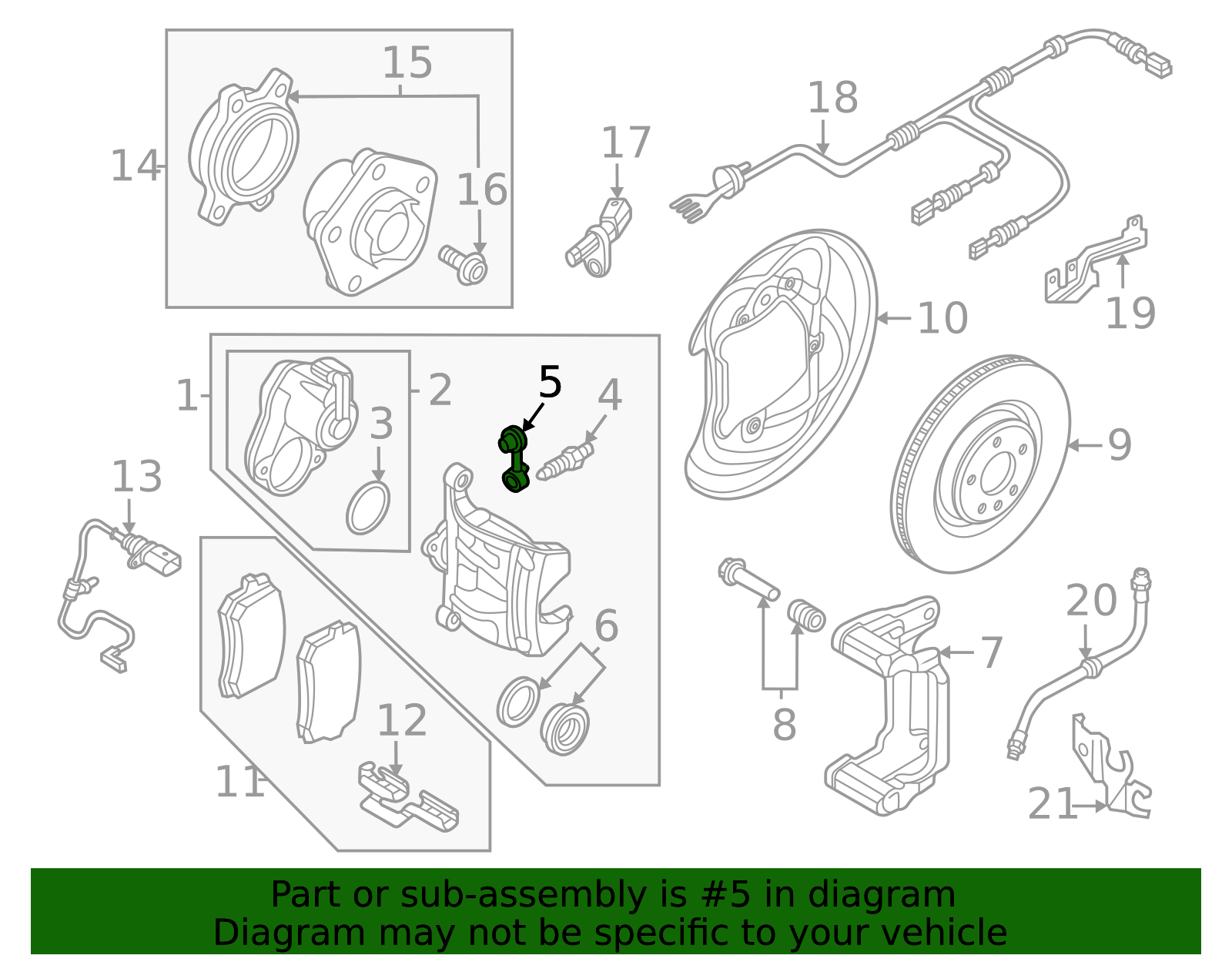 4H0-611-483 - Bleeder Valve Dust Cap 2009-2025 Audi | Audi OEM Parts