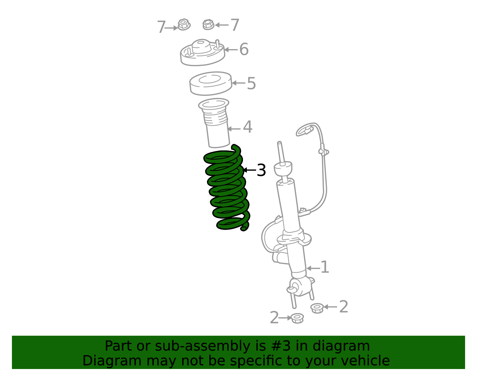 RL1Z-5310-S - Coil Spring - 2025 Ford Expedition | Eastgate Ford Parts