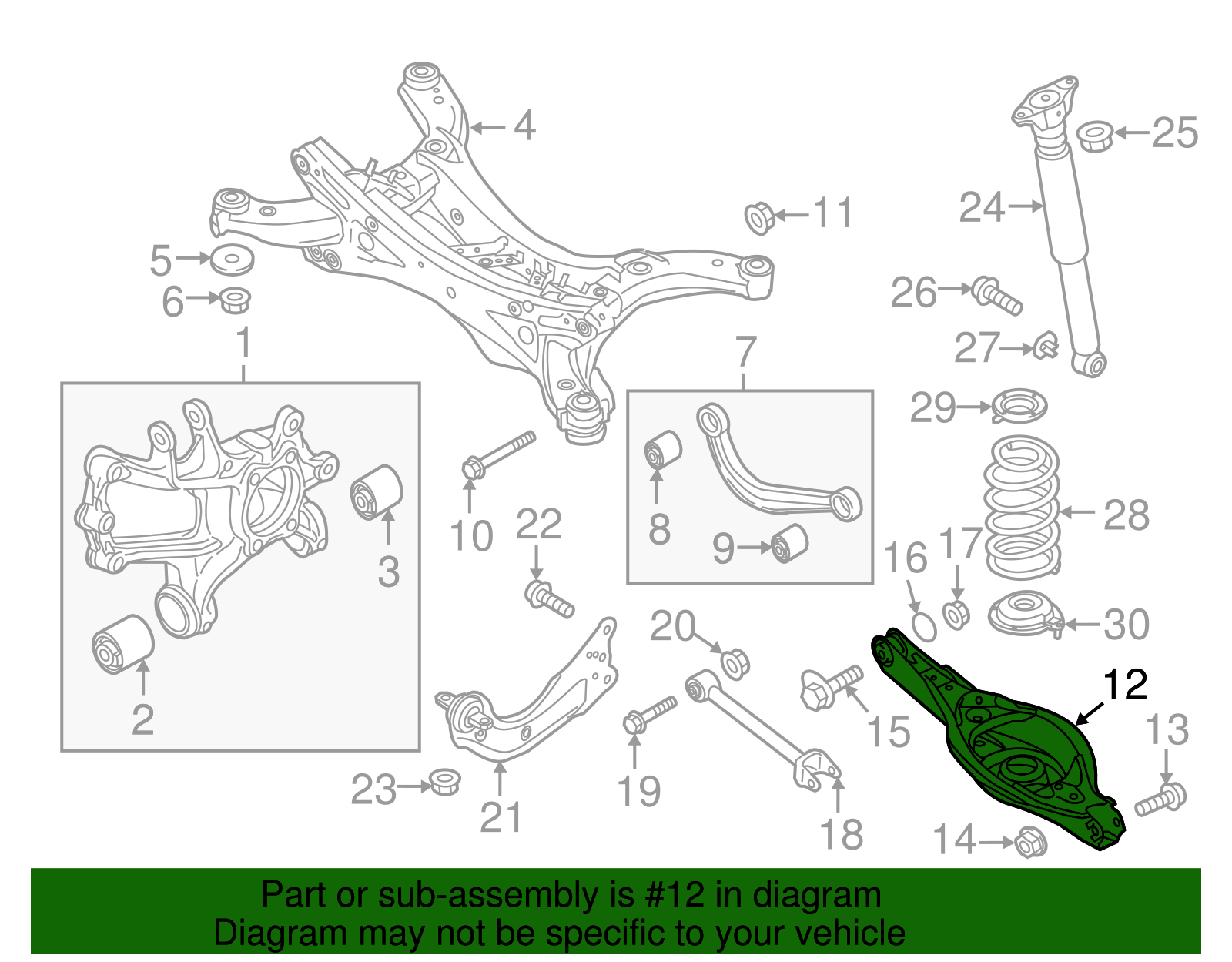 KD35-28-350 - Lower Control Arm - 2013-2020 Mazda CX-5 | Mazda Parts Factor