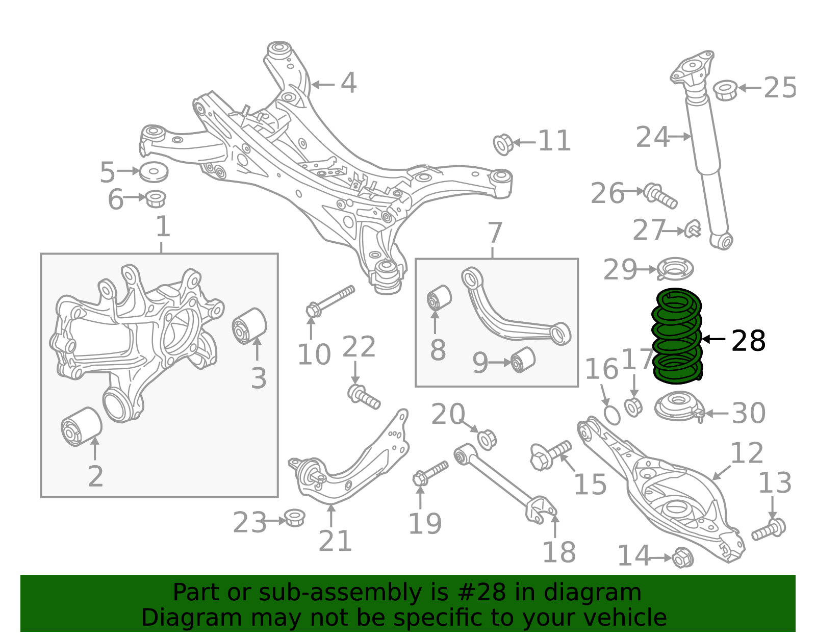 2013-2016 Mazda CX-5 Coil Spring KF57-28-011C | OEM Parts Online