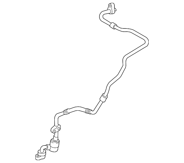 7L6-820-017-D - Suction Line 2007-2015 Audi Q7 | Audi OEM Parts