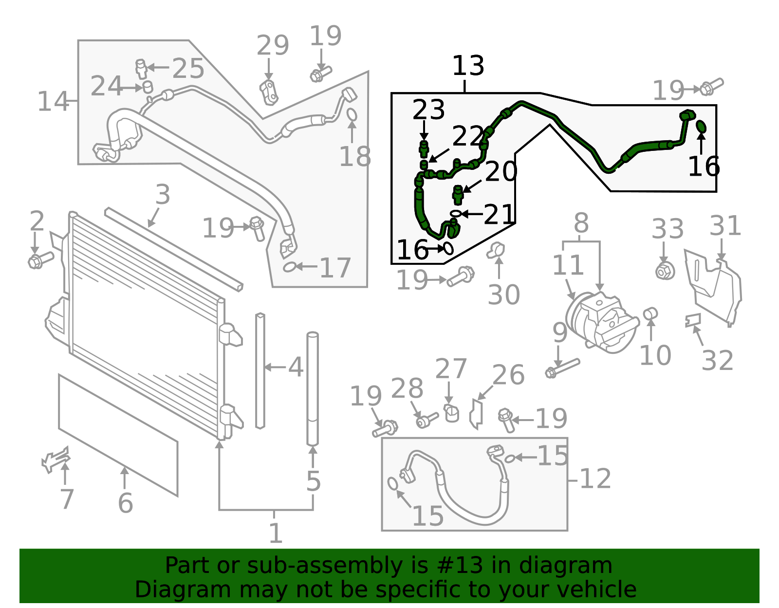 2009-2018 Volkswagen AC Hose 5N0-820-741-C | OEM Parts Online