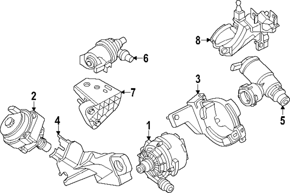2021-2025 BMW Shut-Off Valve 11-51-5-A0A-F88 | BMW Parts Online Hub