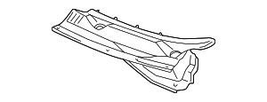 2005-2008 Toyota Corolla Cowl Grille 55709-12050 | Toyota Parts Center