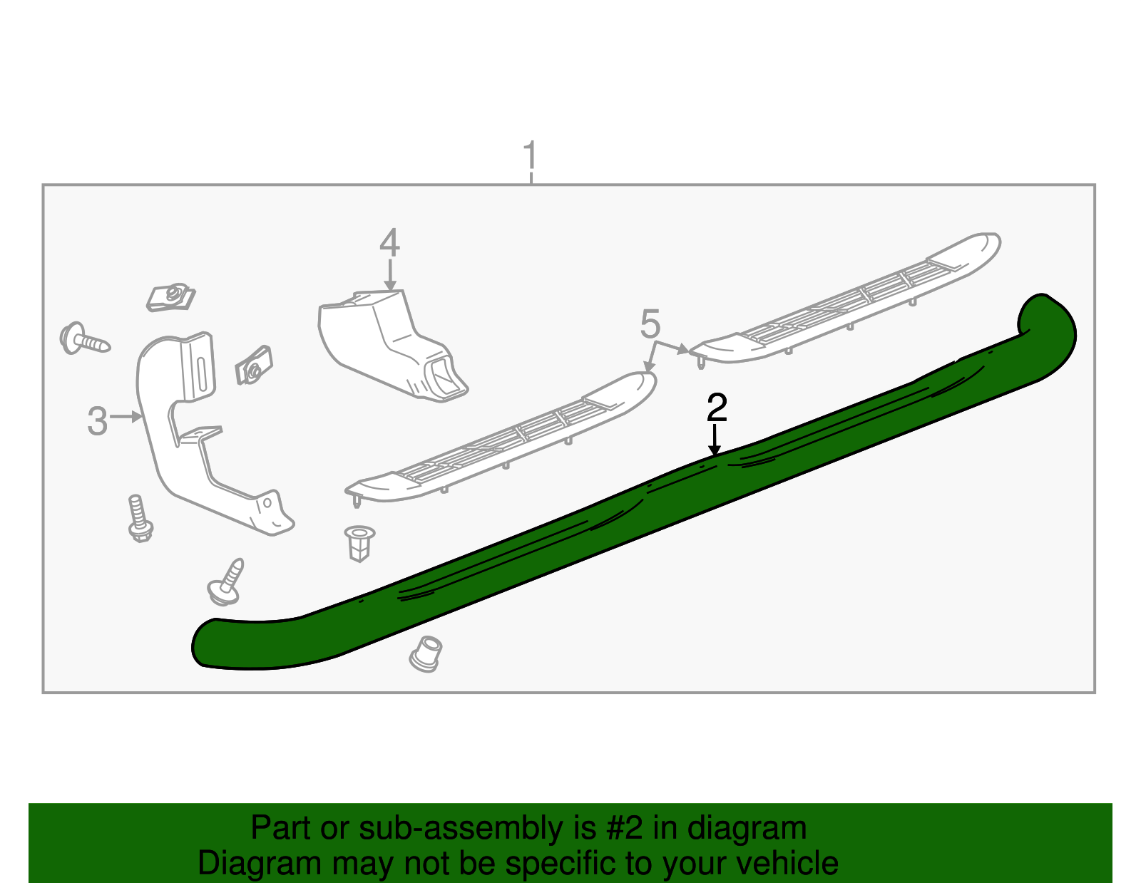 Buy Genuine GM Auto Parts - Step (Part # 22912949) | GM Parts Store