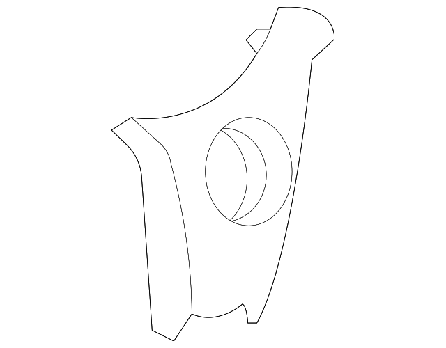 2021-2025 Toyota Sienna Cluster Bezel 55412-08080 | Toyota Parts Center