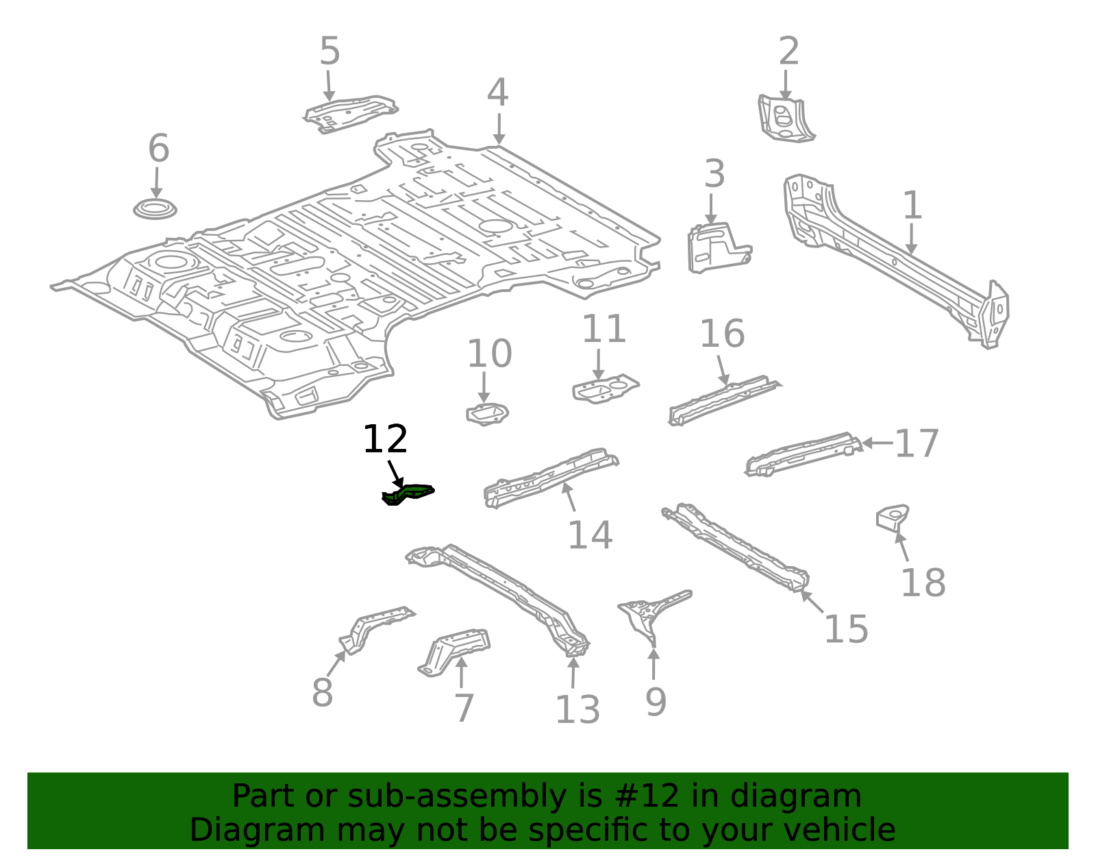 2008-2015 Toyota Land Cruiser Repair Kit 57871-60020 | MotorMotor