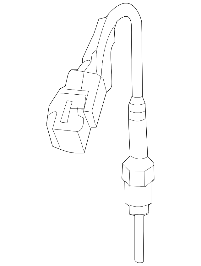 2010-2016 GM Exhaust Gas Recirculation (EGR) Valve Temperature Sensor ...