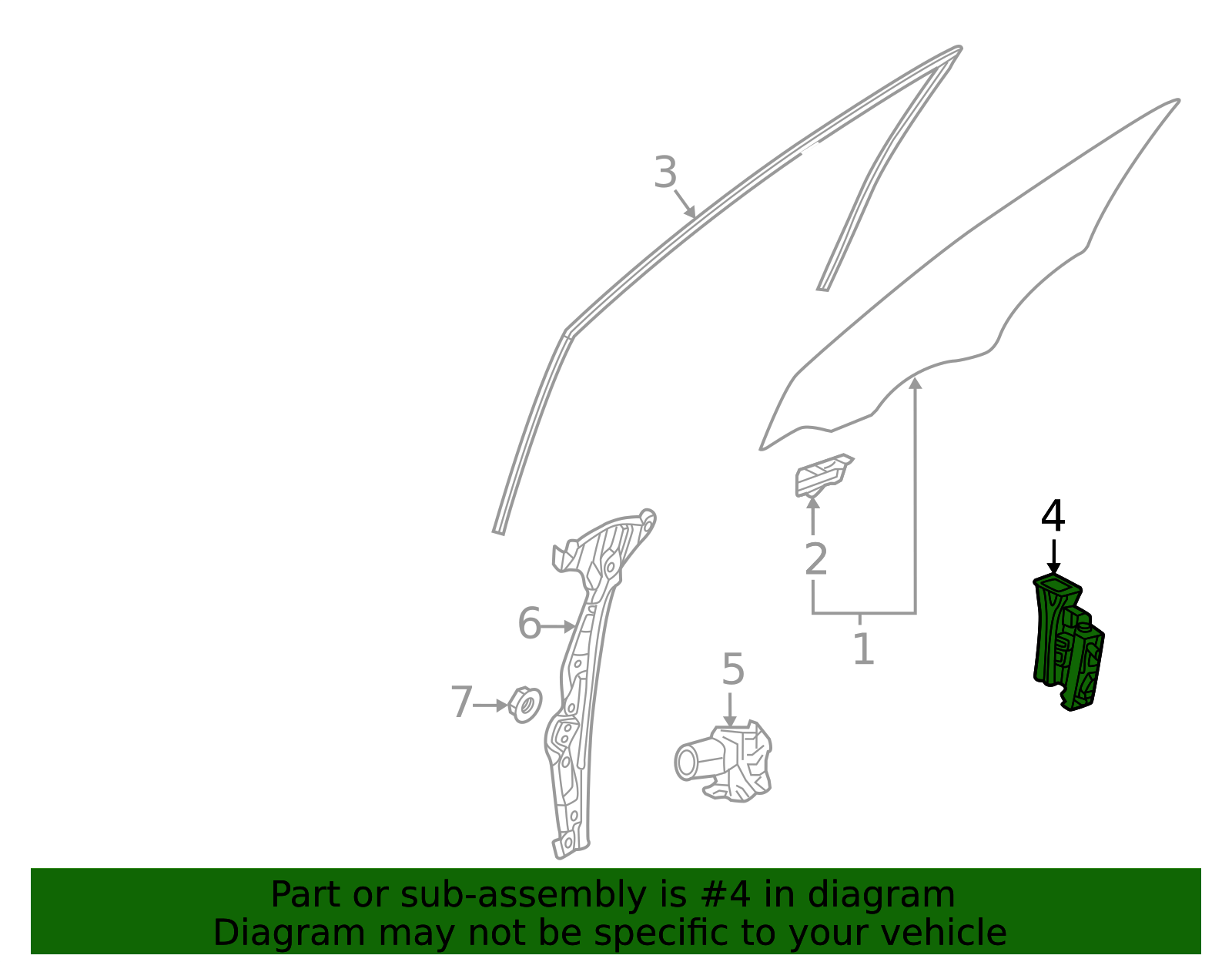 Window Channel - Smooth Window Travel 82550-GI000 | AutoNation Parts