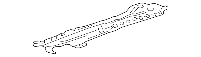 2016-2019 Chevrolet Volt Exhaust Front Underbody Heat Shield 23296805 ...