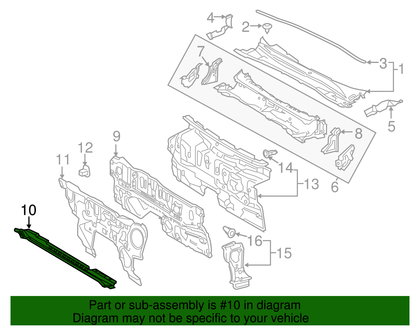 53607-06010 - Suspension Support - 2018-2025 Toyota | OEM Genuine ...