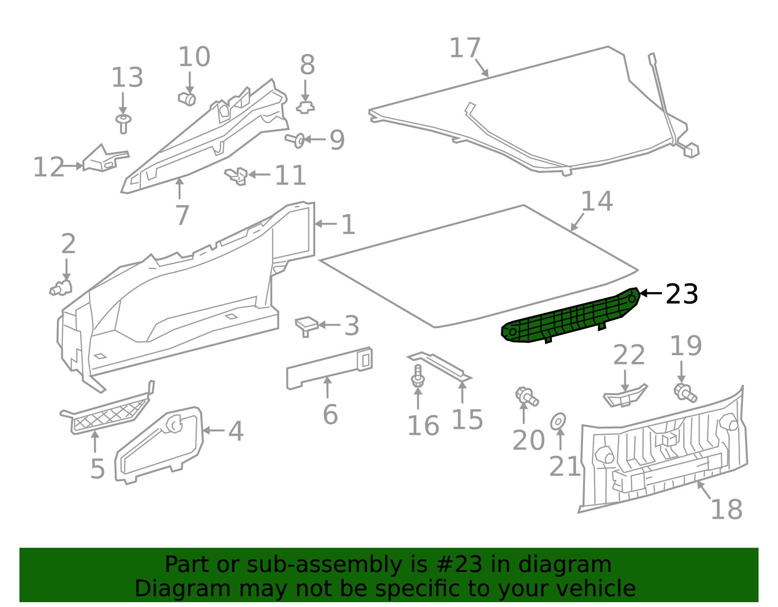 2020-2025 Toyota GR Supra Sill Cover 58387-WAA01 | Toyota Parts Center