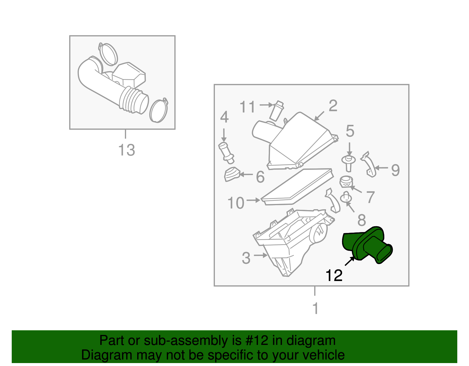 16554ZE00A - Air Duct 2007-2010 Infiniti QX56 | Infiniti of Orland Park