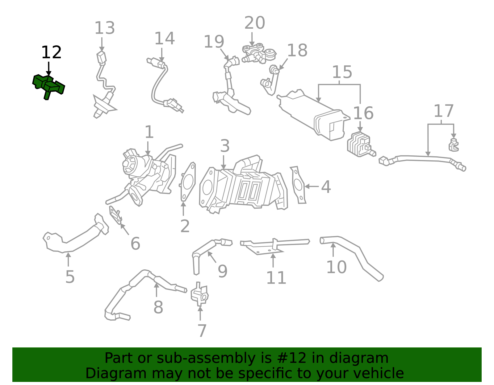 Genuine Toyota Manifold Absolute Pressure Sensor part# 89421-26030 for ...