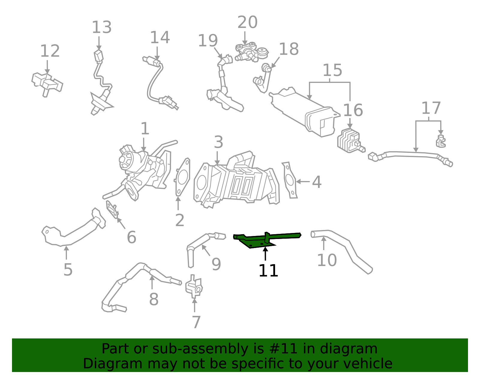 2023-2025 Toyota Corolla Vent Pipe 23818-37040 | Toyota Parts Center