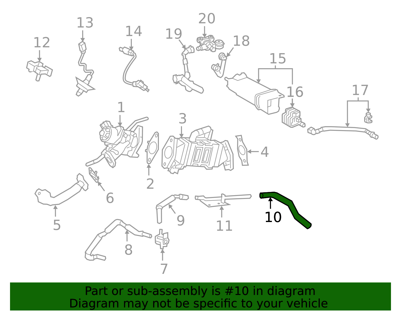 Evaporative Emissions System Lines 23826-37420 | AutoNationParts.com