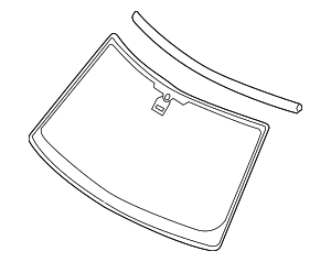 Genuine OEM Windshield Part# LR190087 Fits 2014-2016 Land Rover LR4: Up ...