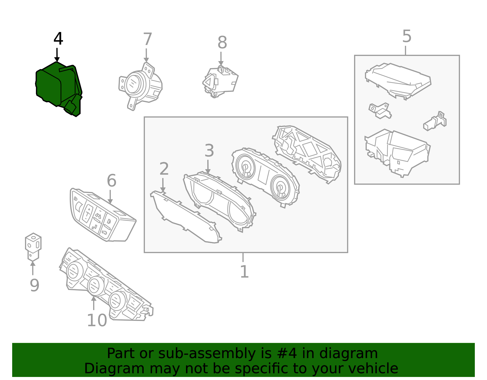 94100-G9000 - 2019-2024 Genesis G70 - Speaker | Hyundai Parts Express