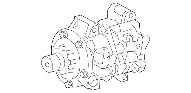 88320-58020 - Toyota A/C Compressor 2015-2020 Toyota | Performance Auto ...