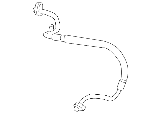 68363169AB - Differential Pressure Hose | Mopar Parts Canada