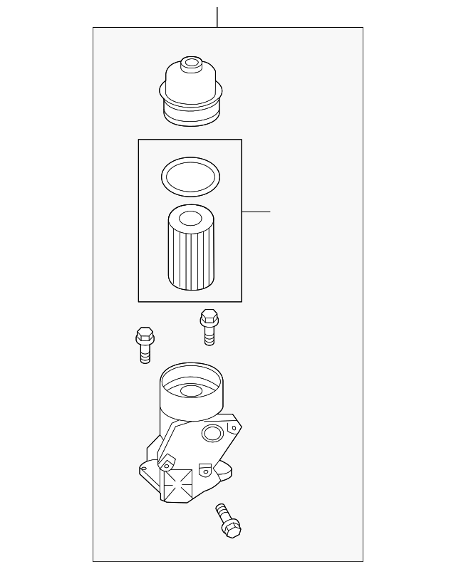 2010-2012 Hyundai Santa Fe Filter Assembly 26310-3CAA0 | OEM Parts Online