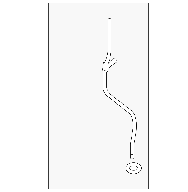 Hyundai - 26612-3C202 - Guide Tube - 2010-2012 Hyundai | OEM Hyundai ...
