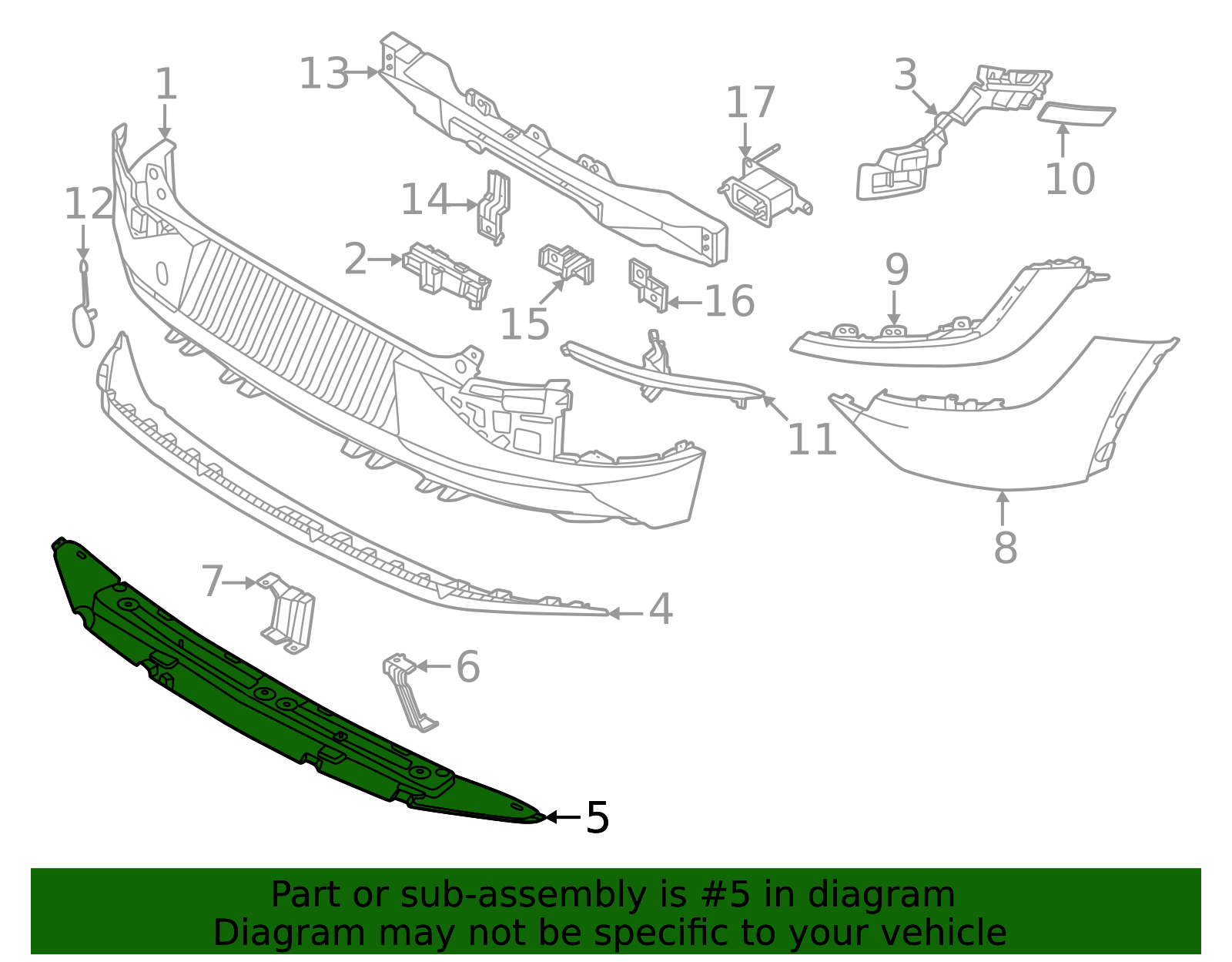 866V7-CV000 - Skid Plate 2022-2024 Kia EV6 | Kia.Parts Store