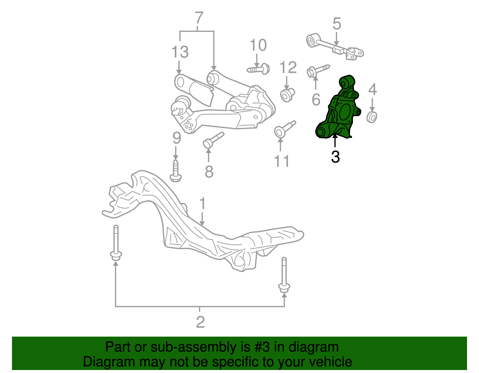52210-SWA-A00 - Knuckle 2007-2011 Honda CR-V | Honda Parts Online