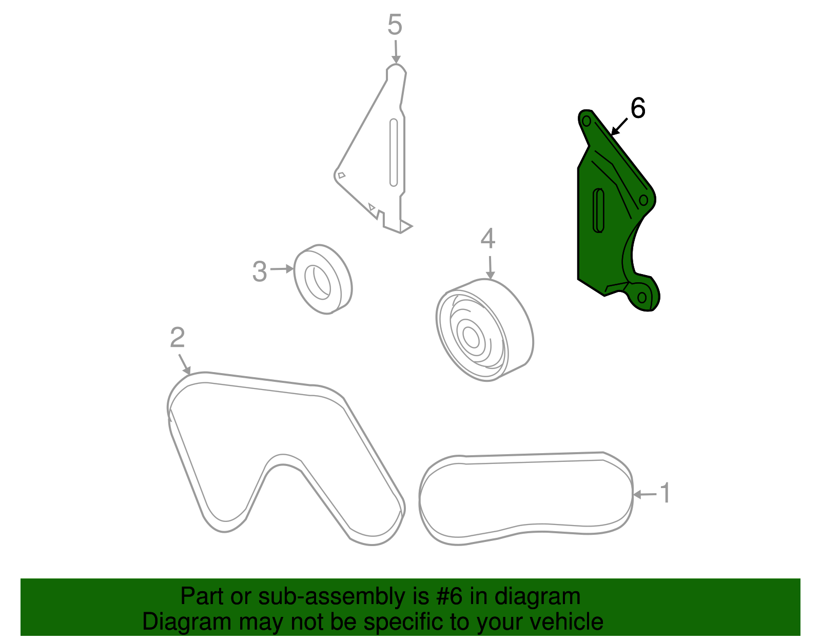 11926-AL510 - Idler Pulley Bracket 2002-2008 Infiniti | Infiniti of ...