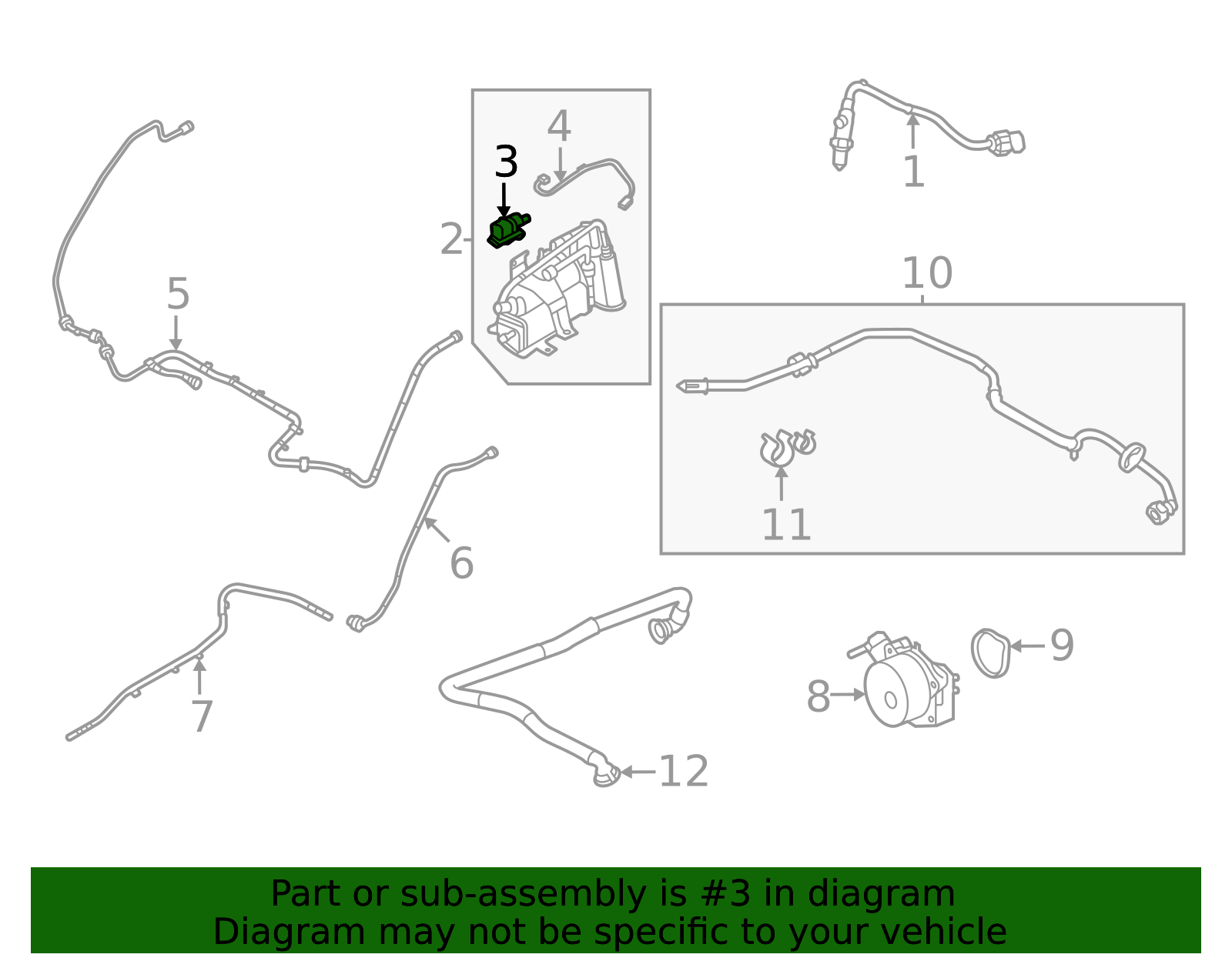 Genuine Purge Control Valve for 2010-2025 Land Rover | Land Rover Part ...