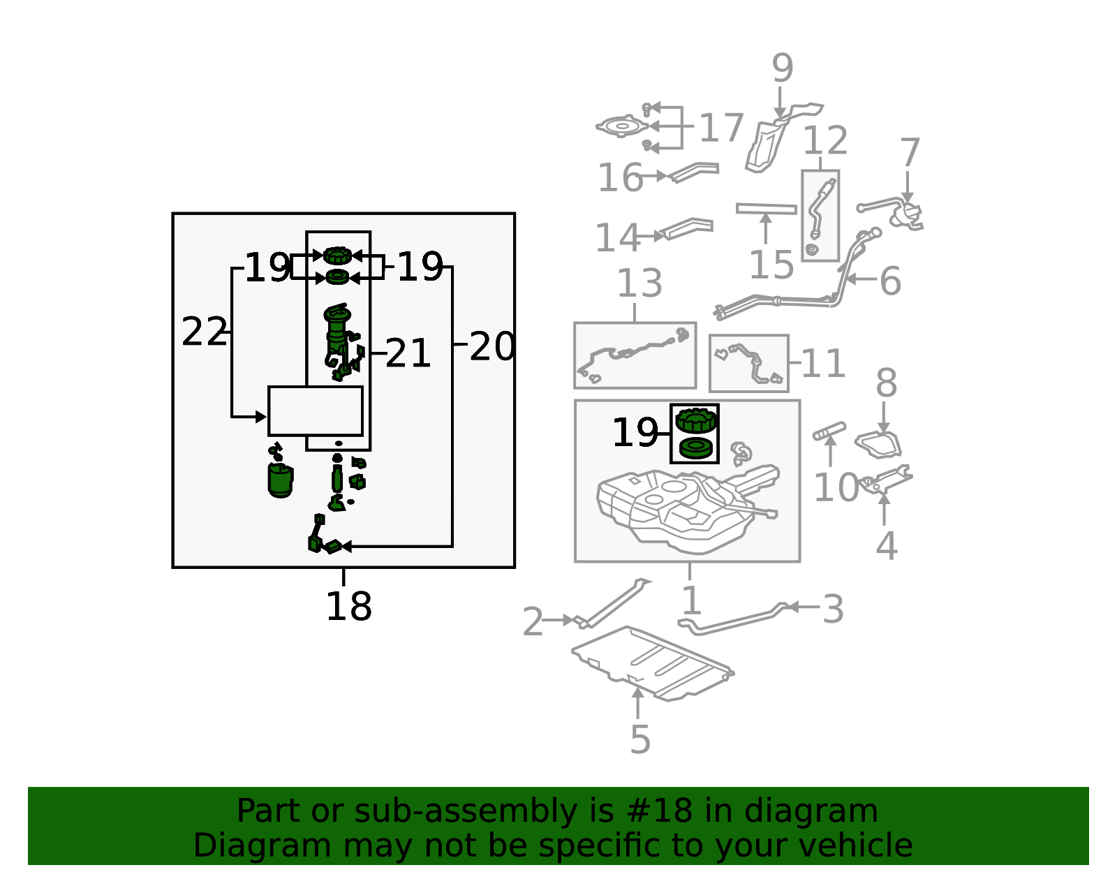 Honda Electric Fuel Pump - Reliable Fuel Delivery - Part #17045-SLN-A01 ...