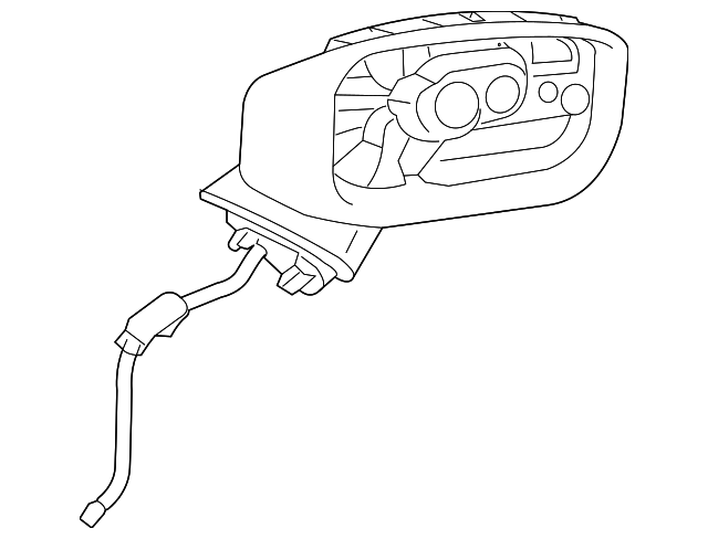 Mazda Parts For 2017-2025 Mazda CX-5 Mirror KC9E-69-121C | MazdaParts ...