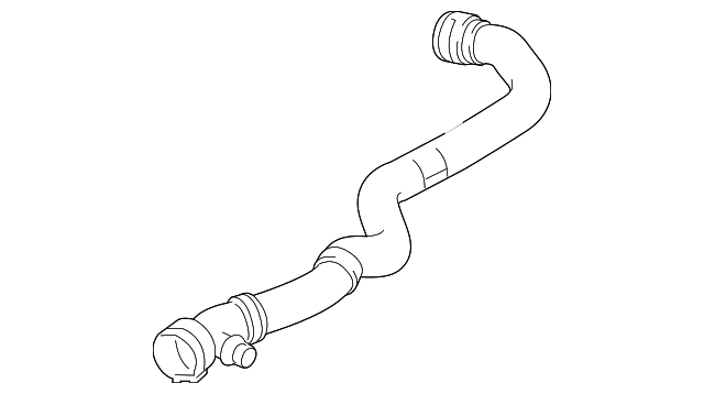 17-12-7-535-529 - Upper radiator hose | Buy BMW Parts Now