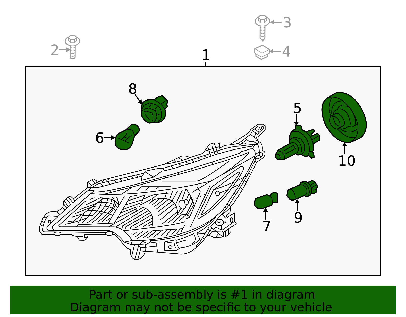 8301D511 - Composite Assembly 2021-2024 Mitsubishi | Mitsubishi Direct ...
