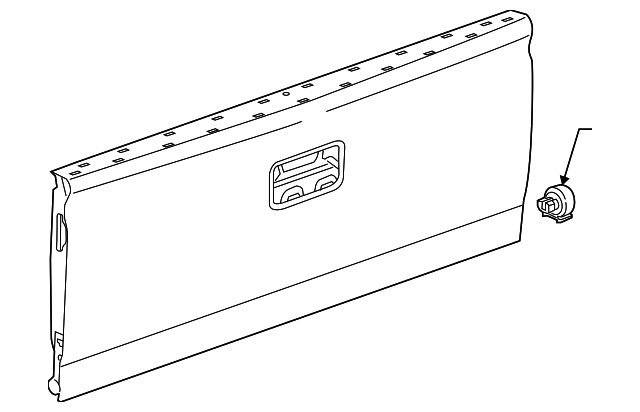 2014-2019 GM Gate 85685721 | GM Parts Center