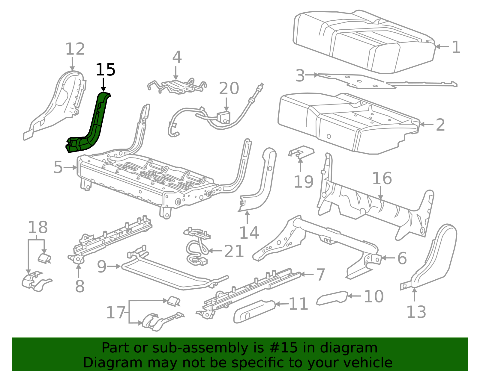 2019-2025 GM Hinge Cover 84465087 | Shop Matick Buick GMC
