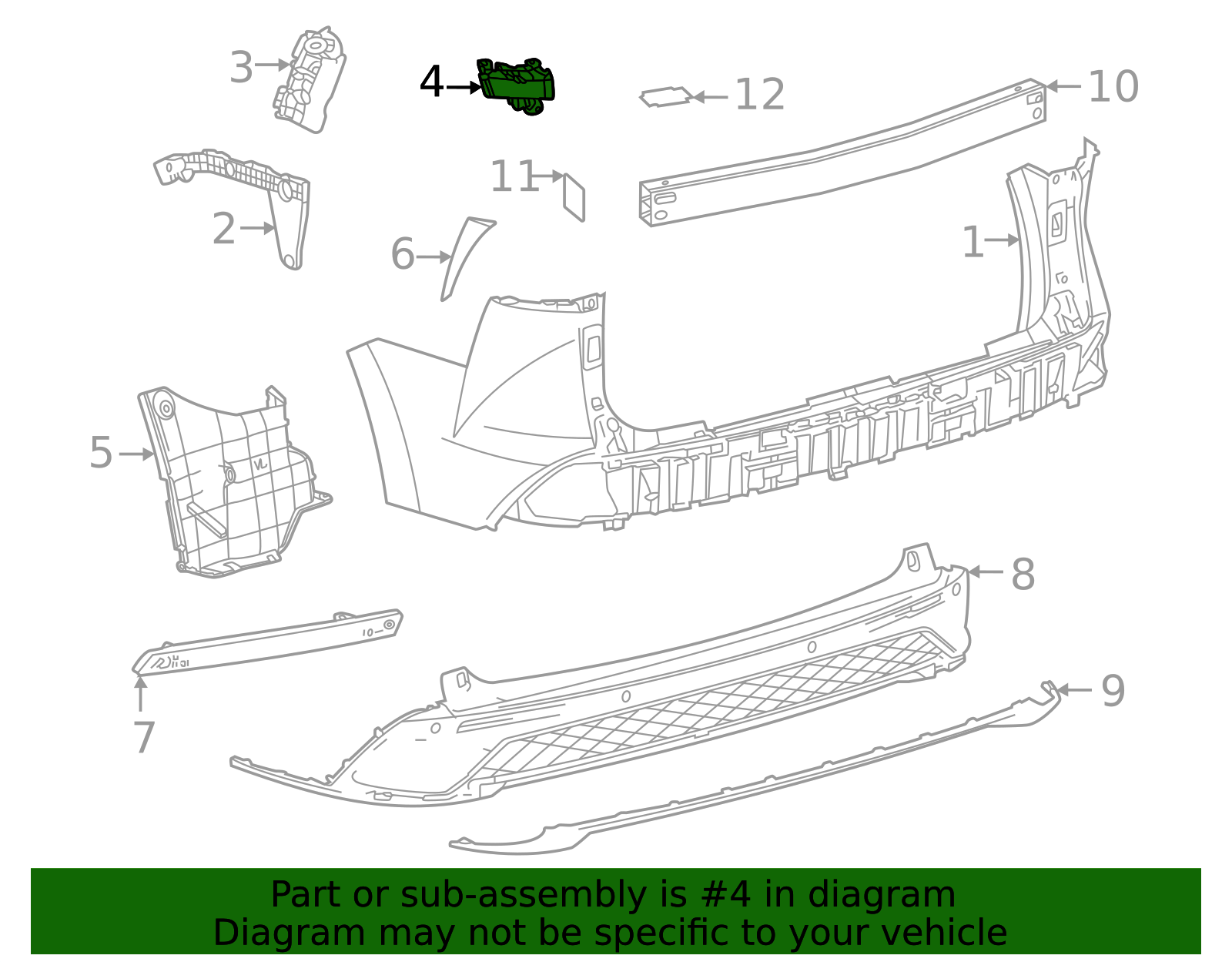 52562-08010 - 2021-2024 Toyota Sienna - Inner Support | Nucar Toyota Parts