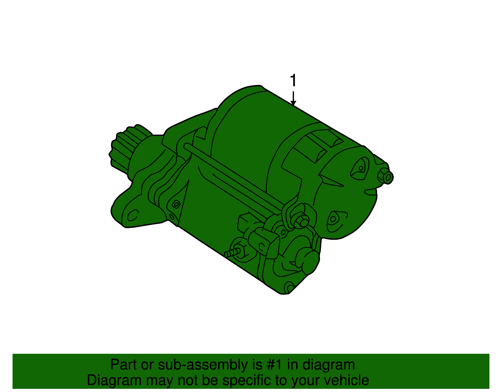 28100-74260-84 - 1992-2005 Toyota - Starter Motor | Toyota Parts Delivered