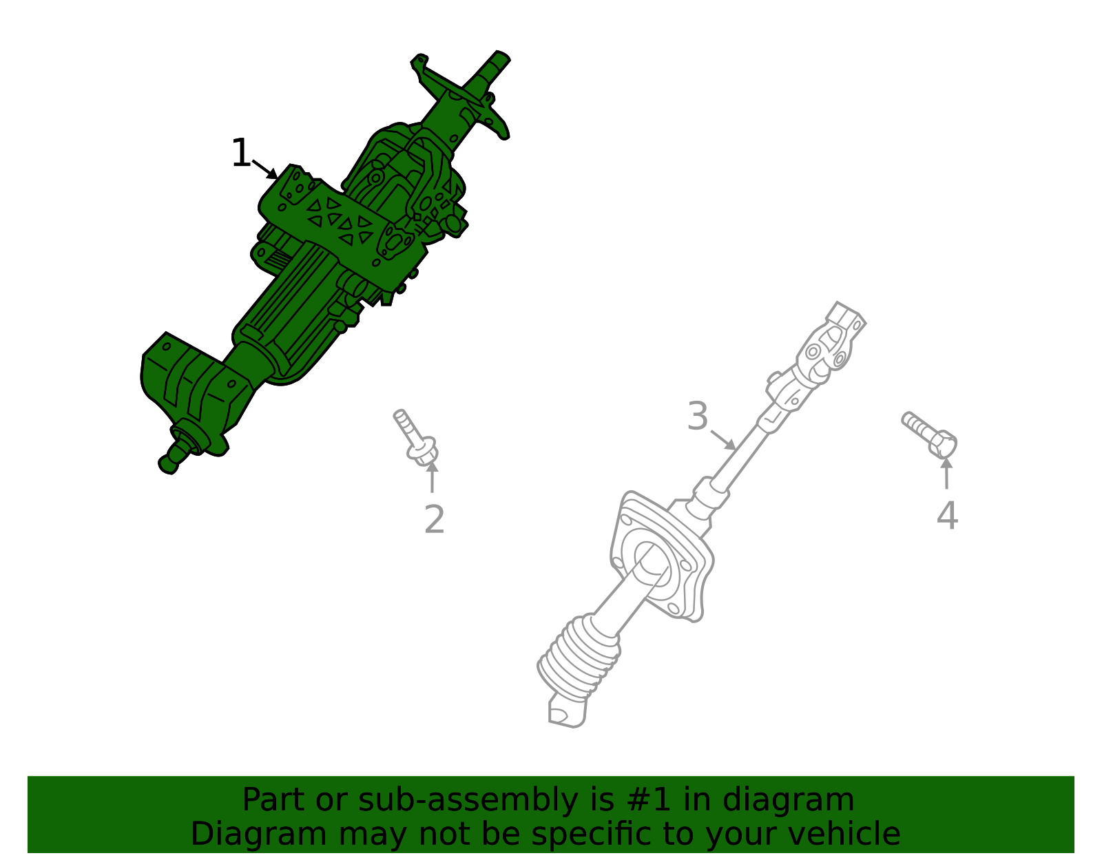 56310-3J100 - Steering Column - 2007-2012 Hyundai Veracruz | World OEM ...