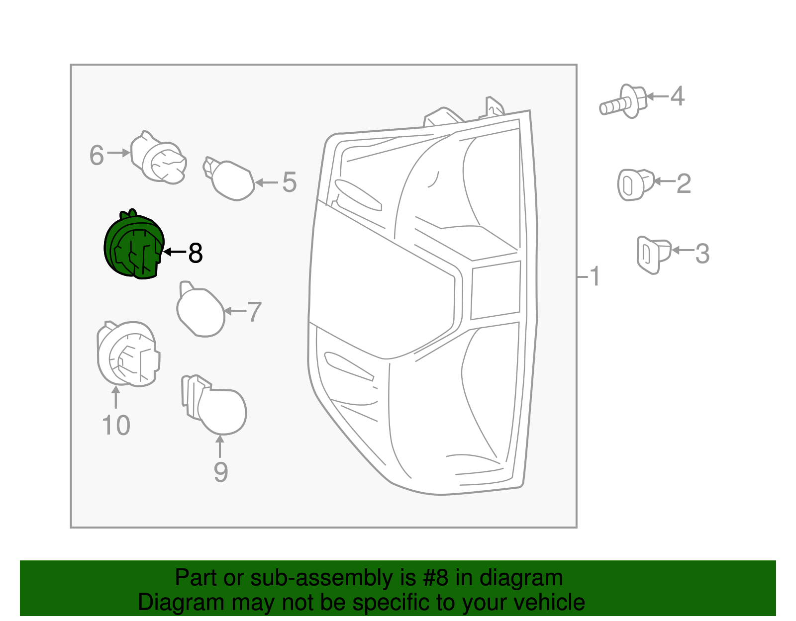 Genuine Toyota Plug Assembly; Socket; Socket & Wire; Wire Sub-Assembly ...